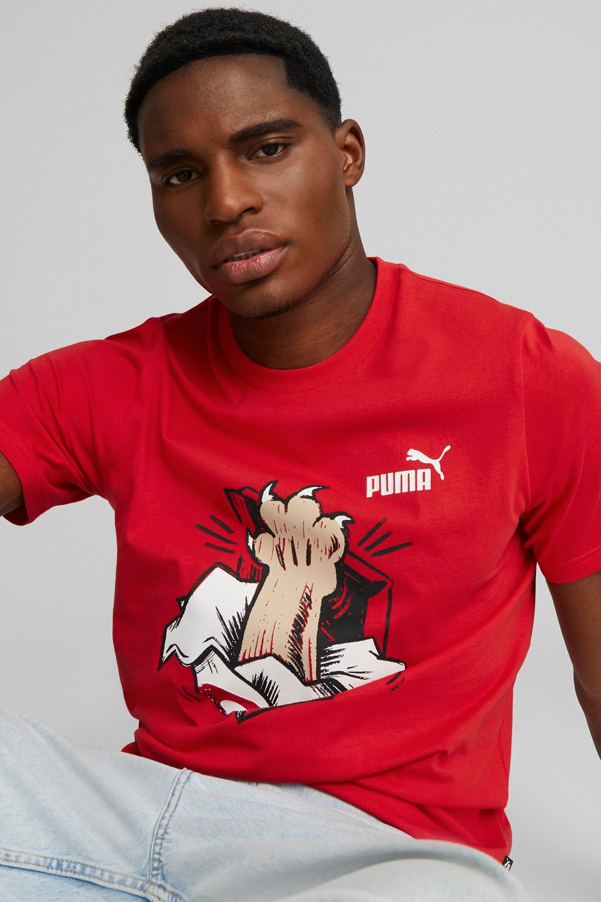 Puma Graphics Sneaker Erkek Tişört 67447811 | Sporset