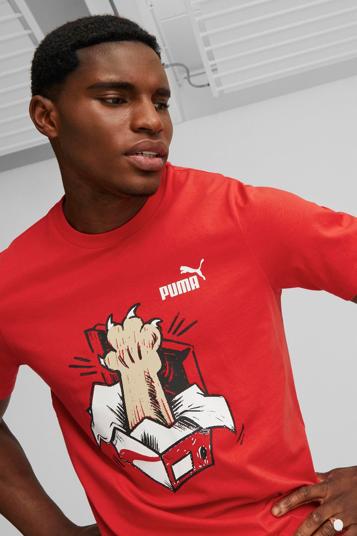 Puma Graphics Sneaker Erkek Tişört 67447811 | Sporset